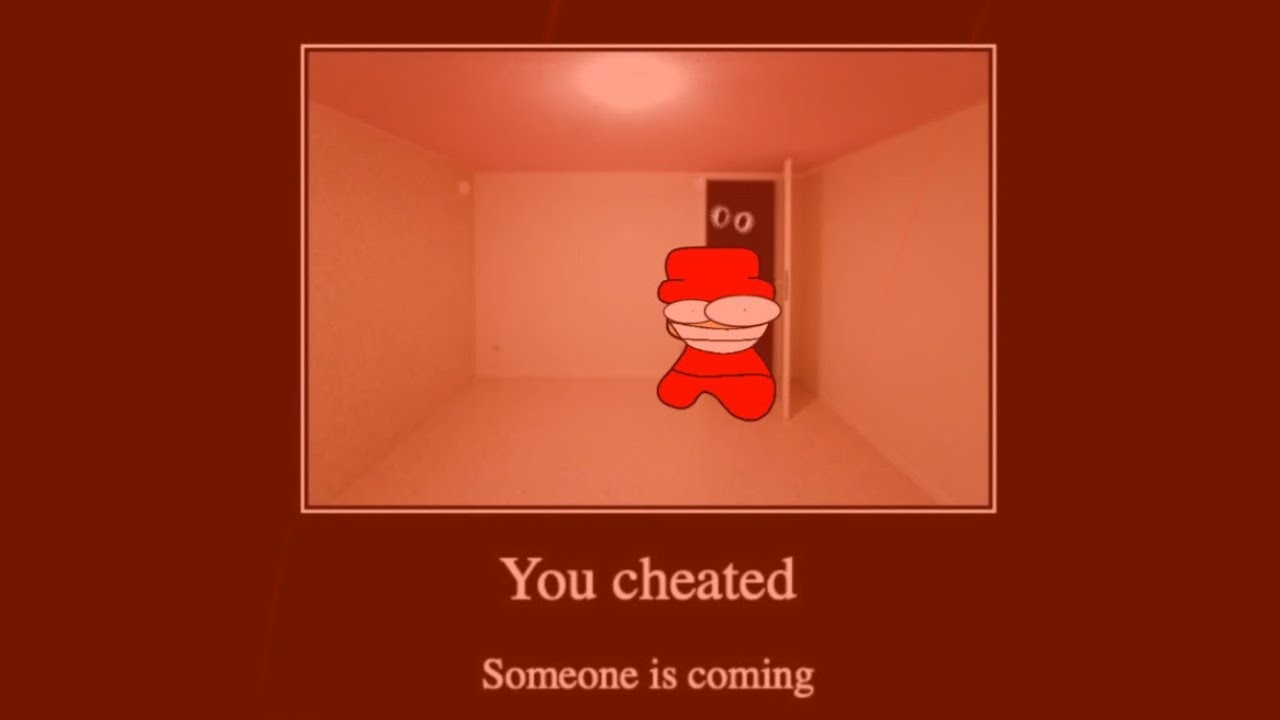 you cheated someone is coming #backrooms - YouTube