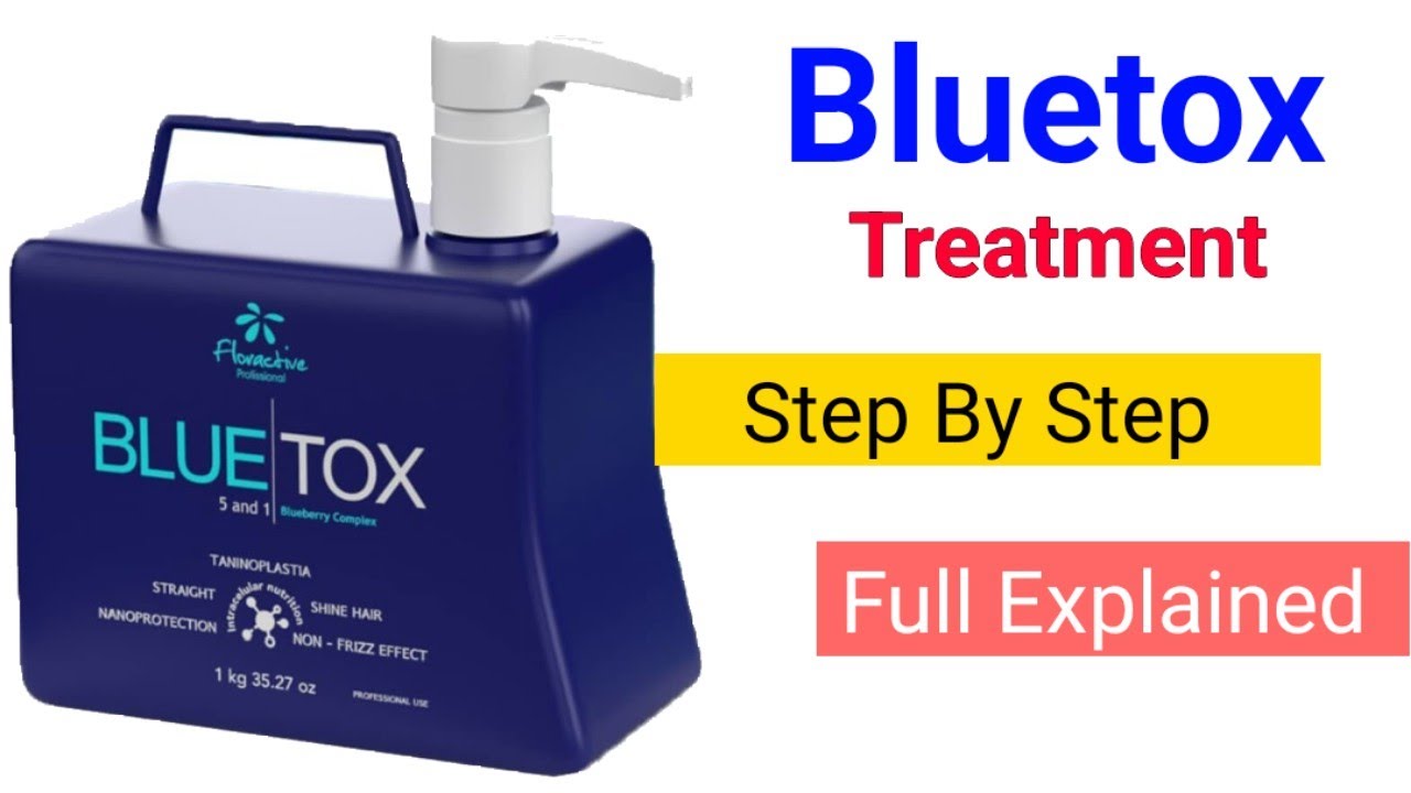Bluetox Hair Treatment ||Step By Step Full Explained Class || Salonfact ...