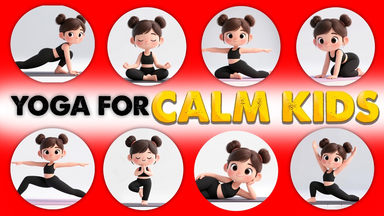 Calm Kids Fast 🌙 Gentle Yoga to Relax Your Child - YouTube