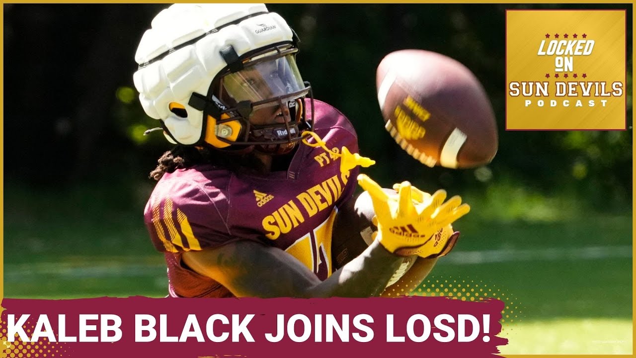 Arizona State Sun Devils football receiver Kaleb Black talks Hines Ward ...