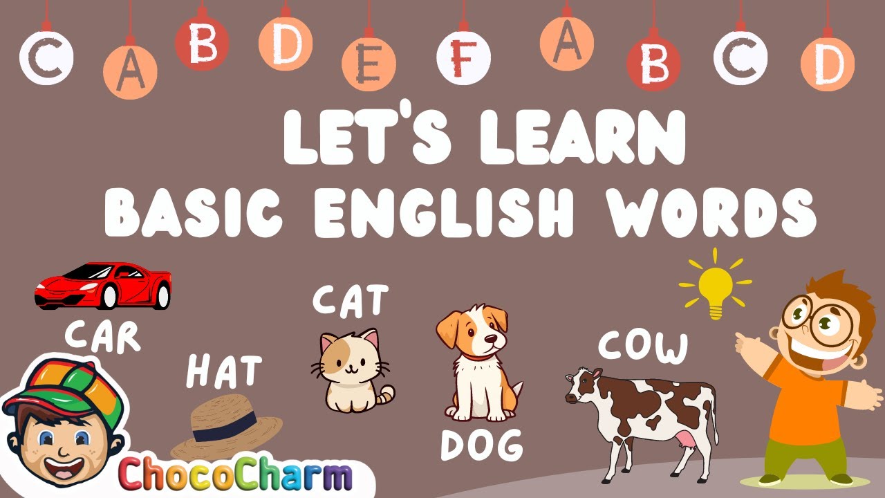 Phonics Fun: Learning 3-Letter Words for Kids | ChocoCharm Kids - YouTube