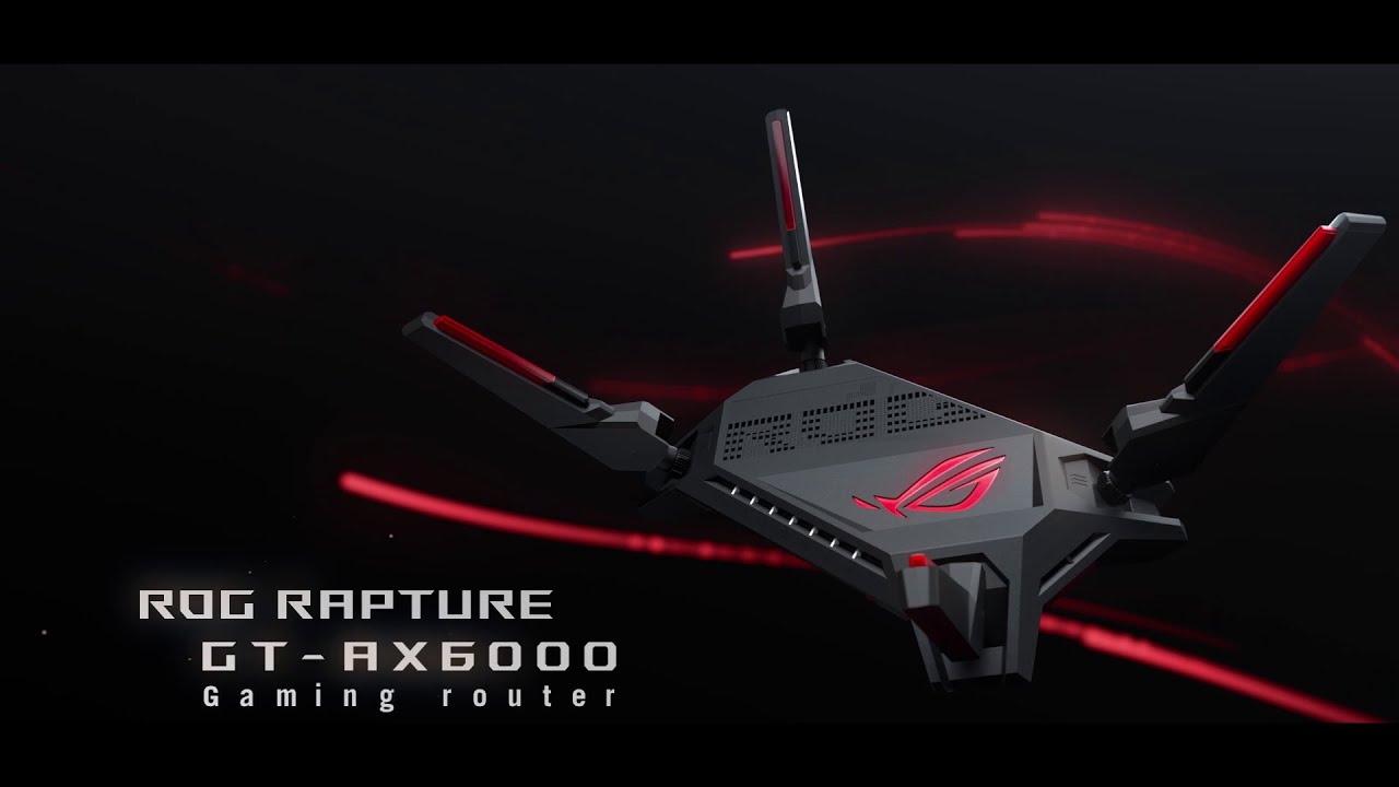 Routeur gaming ROG Rapture GT-AX6000 | Republic of Gamers - YouTube