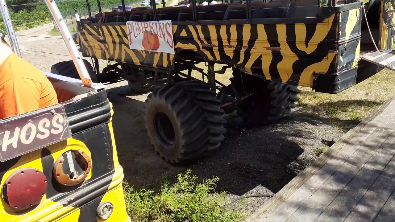 Monster school Bus ride, off to school we go - YouTube