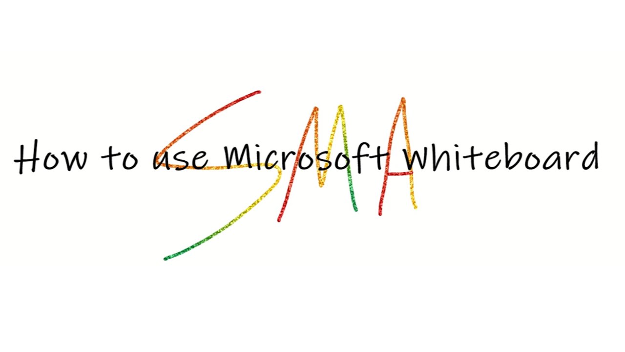 How to use Microsoft Whiteboard - YouTube