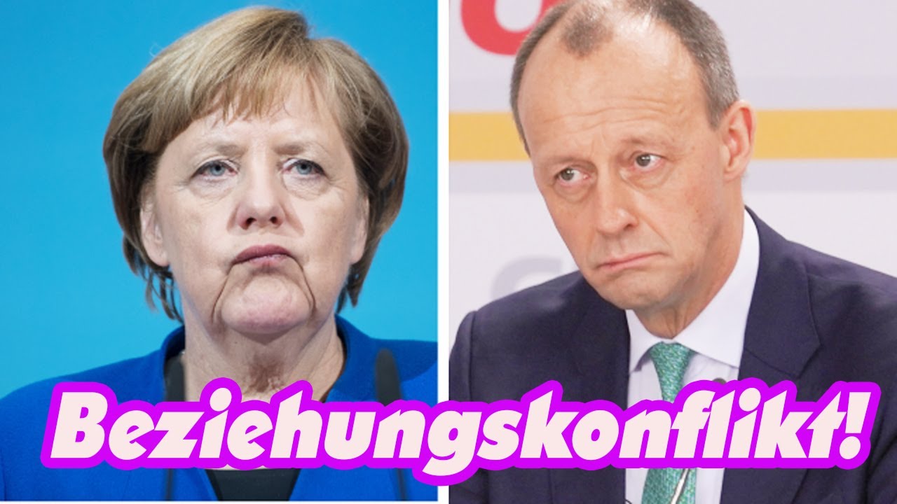 Friedrich Merz und Angela Merkel ein zwiespältiges Verhältnis! - YouTube