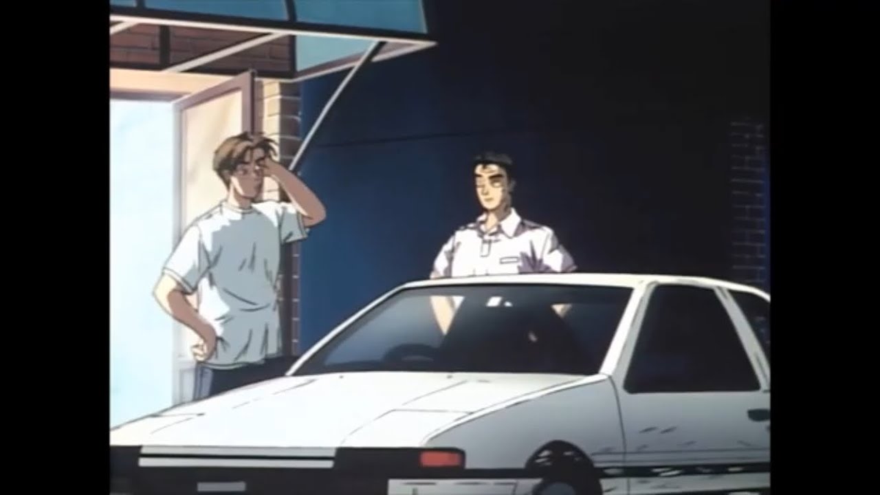 Initial d bunta get angry with takumi (Cantonese Dub with English ...