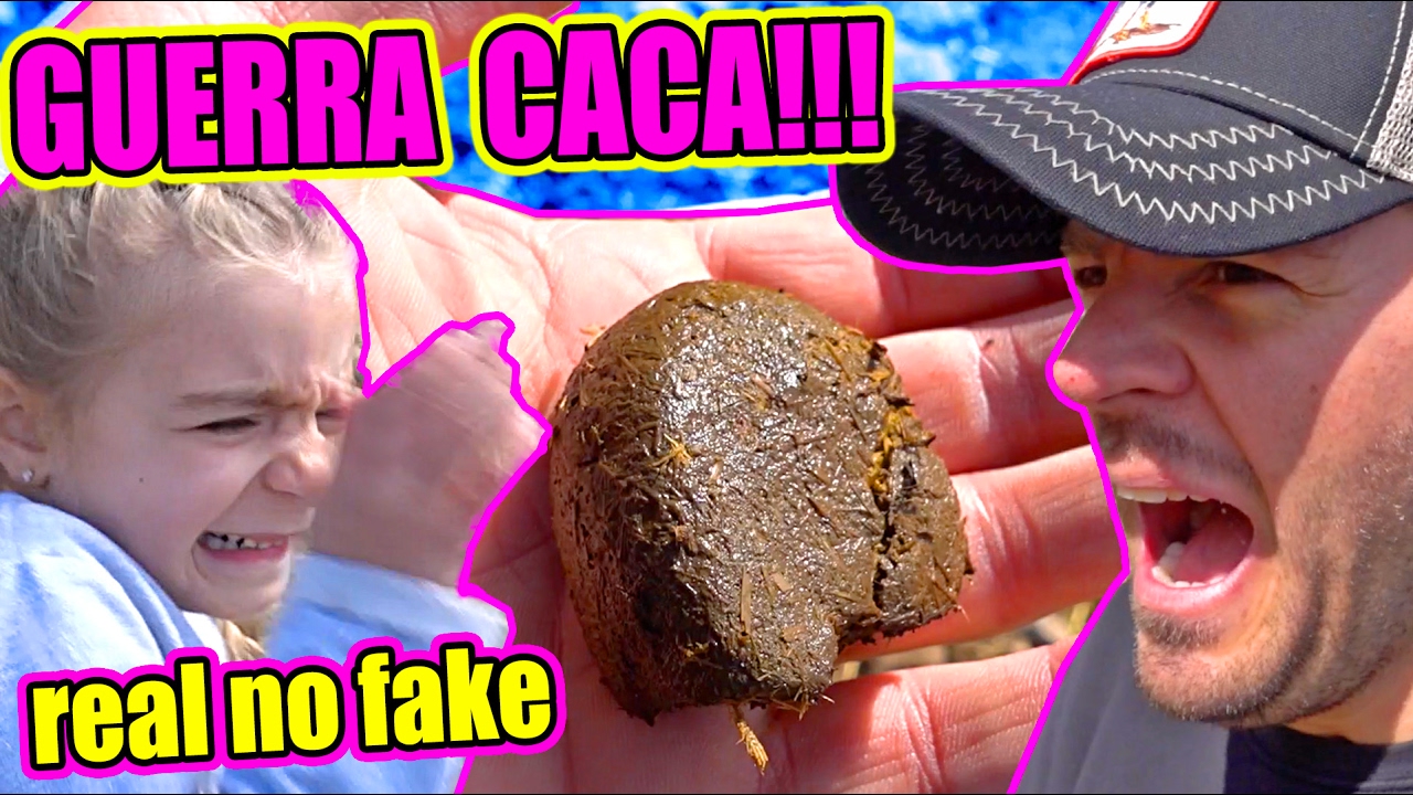 GUERRA DE CACA!!!! MIERDA REAL NO FAKE ·VLOG· - YouTube