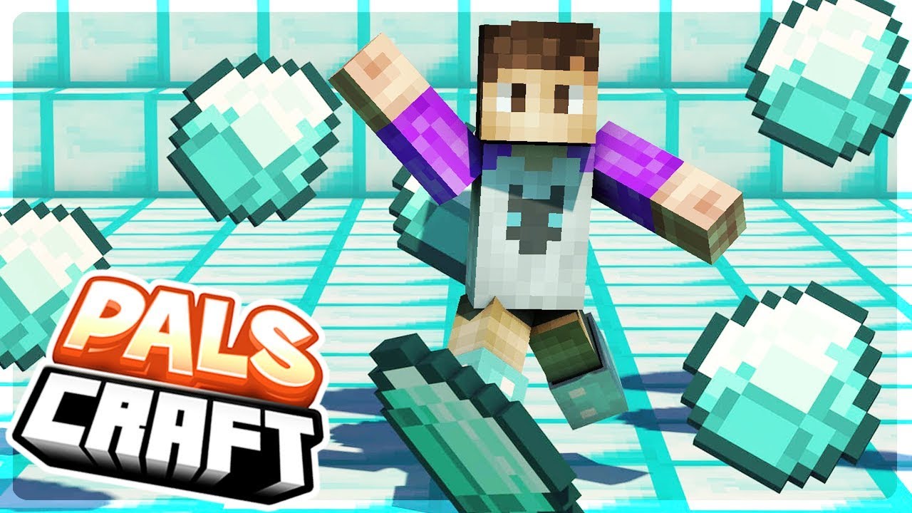 Infinite Diamond Machine! - PalsCraft Ep 16 - YouTube