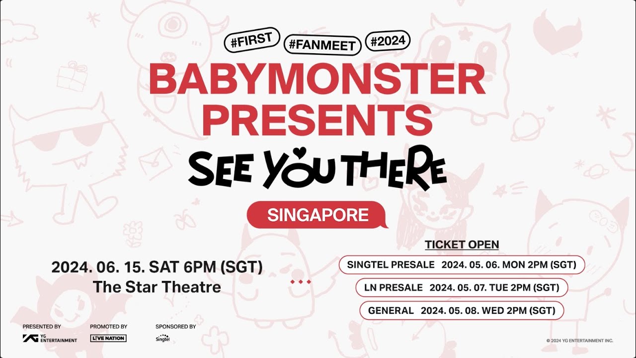 [BABYMONSTER PRESENTS : SEE YOU THERE] IN SINGAPORE - YouTube