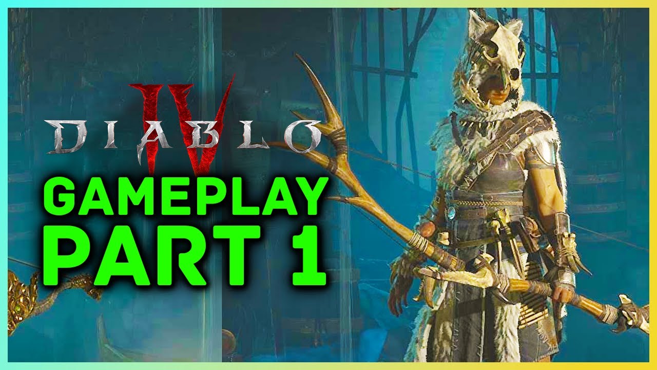 Diablo 4 Gameplay Pc Walkthrough Part 1 Beta Gameplay Reaction