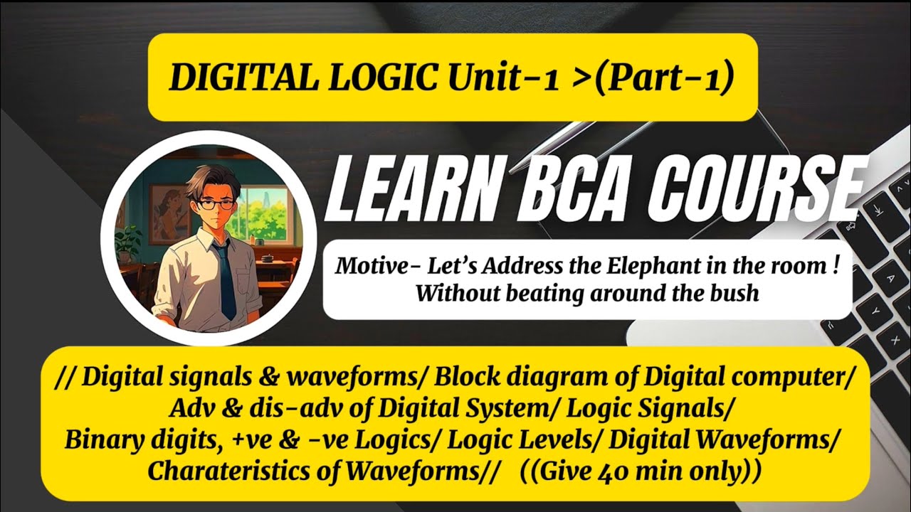 B.C.A First Semester-DIGITAL LOGIC Unit ~One(1) ko Part-1 in Nepali ...
