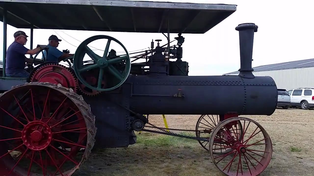 1912 Case Steam Tractor - YouTube