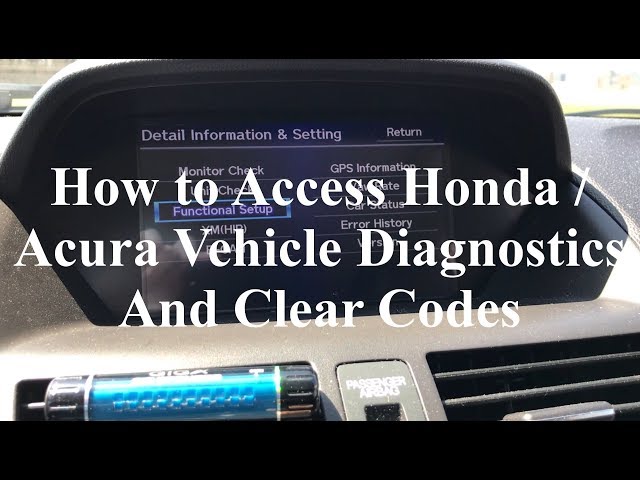 Acura Trouble Codes