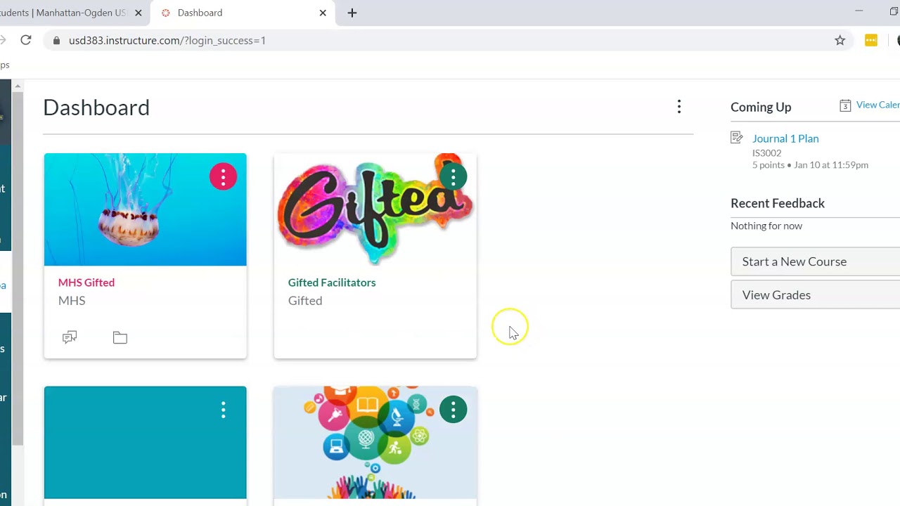 Student Canvas Sign In - YouTube