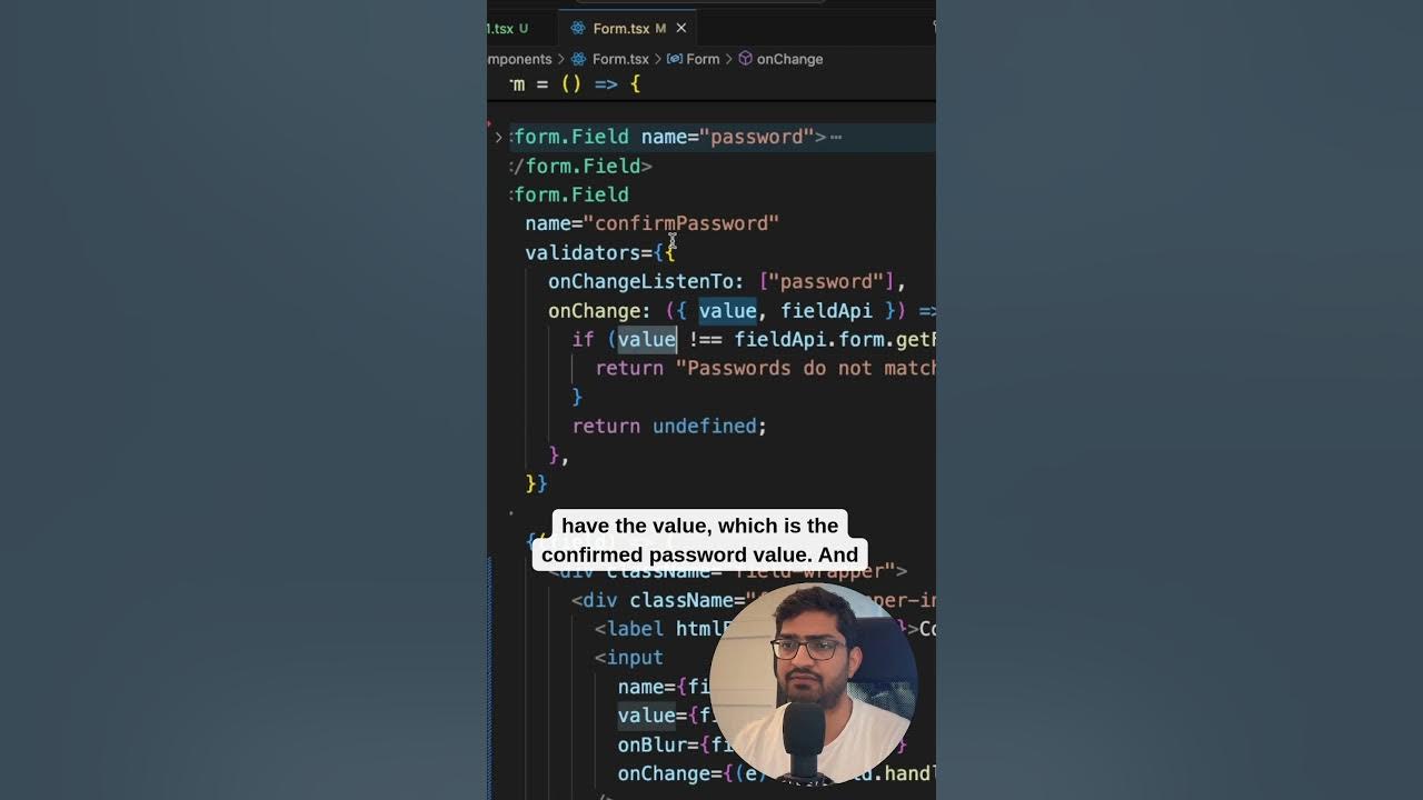 Form Validation in React | TanStack Forms Tutorial - YouTube