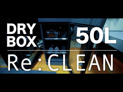 【Re:CLEAN 50L】説明書を見ないとこうなる。初めての防湿庫開封！【MicchiVlog/377】 - YouTube