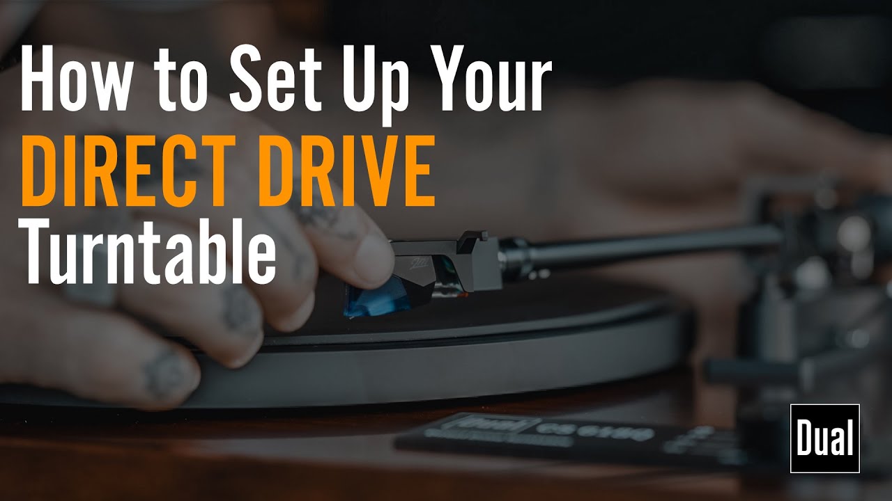 How to Set Up Your Direct Drive Turntable | Step-by-Step Tutorial - YouTube