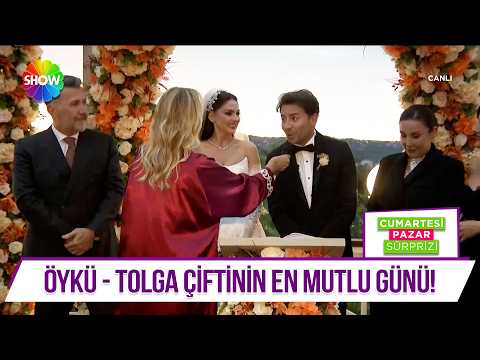 Tolga Güleç ve Öykü Cengiz çiftinin en mutlu günü!