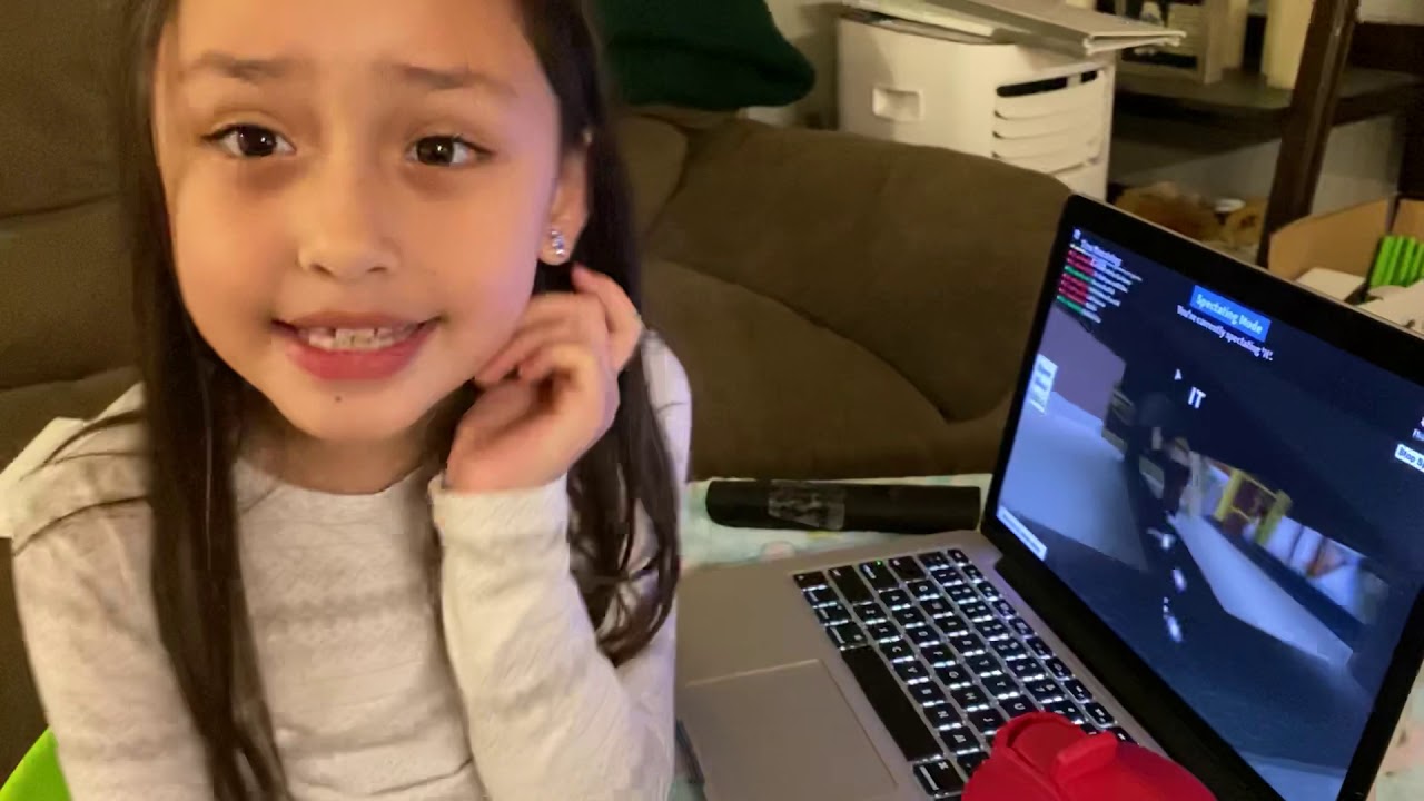 Haile playing Roblox - YouTube