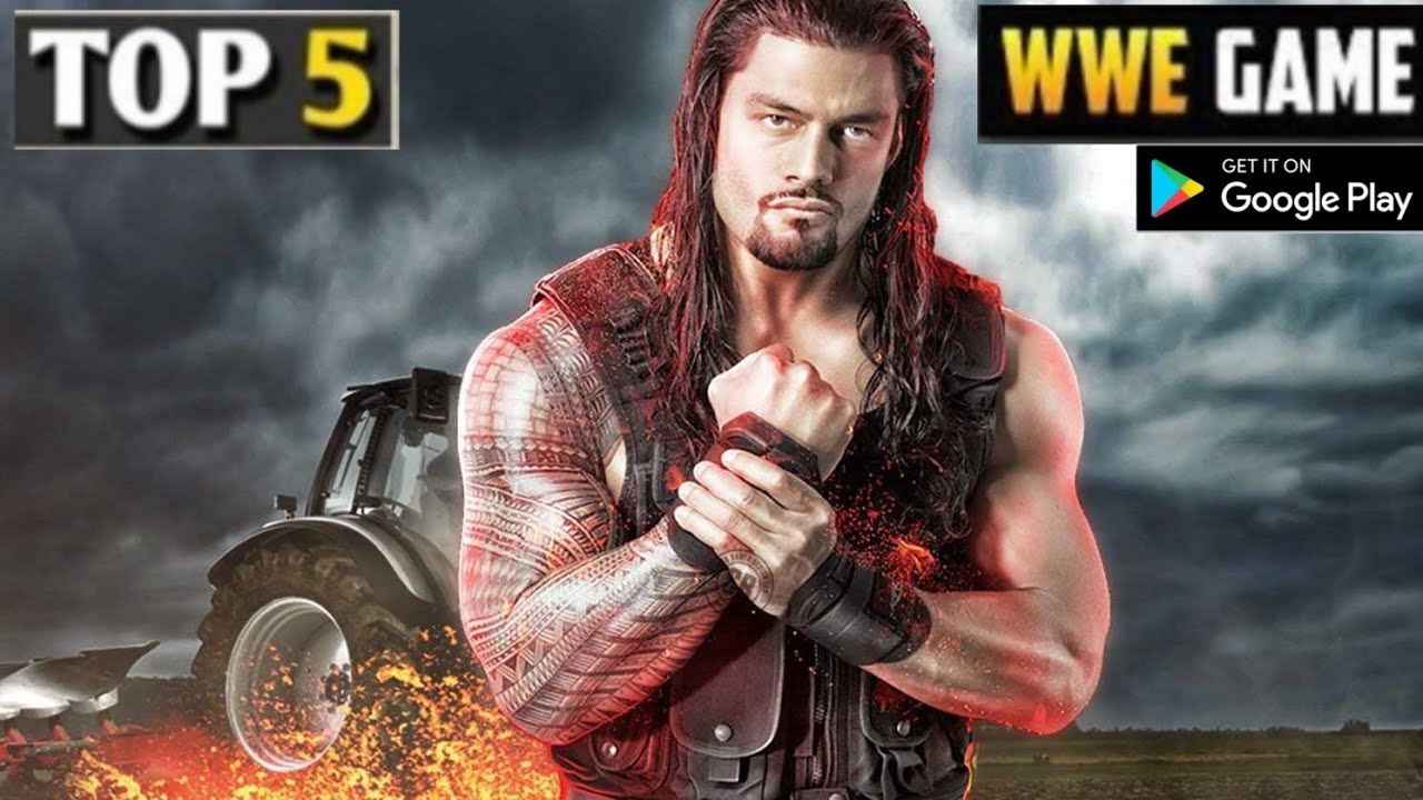 TOP-5 WWE Game For Android All Time Best Game High and Low Graphics ...