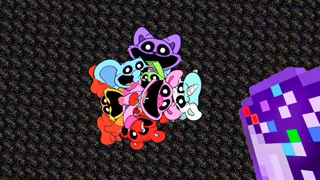 Pibby Glitch Smiling Critters Nextbots Addon in Minecraft PE - YouTube