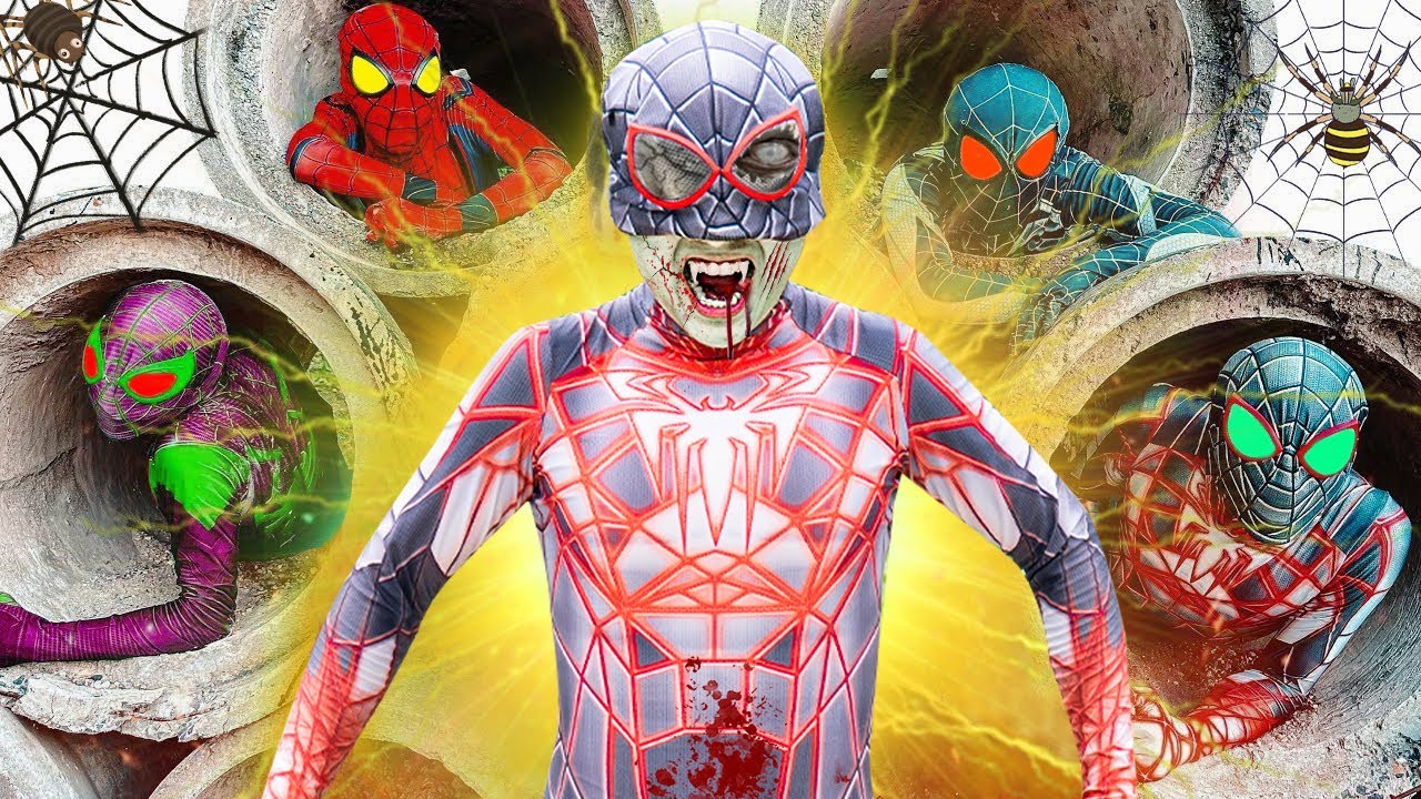 TEAM SPIDER-MAN vs BAD GUY TEAM | SPIDER-MAN ACROSS THE SPIDER-VERSE IN ...
