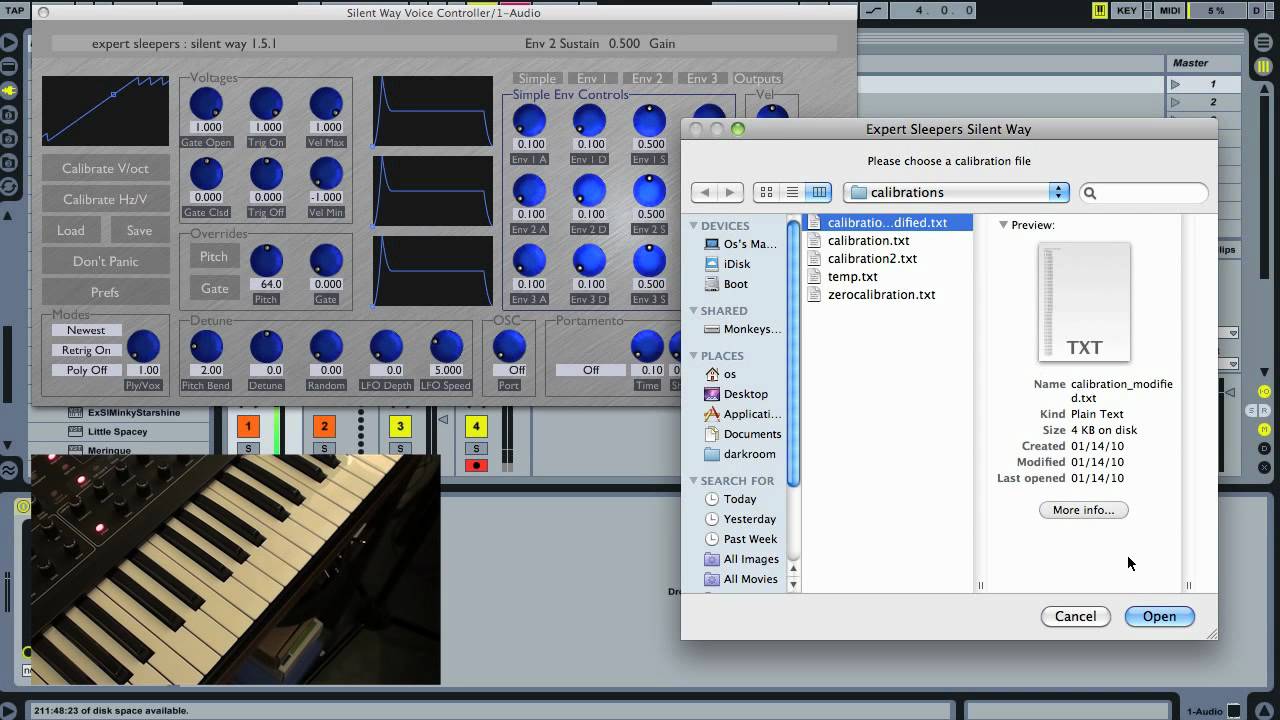Microtonal tuning with Silent Way Voice Controller - YouTube