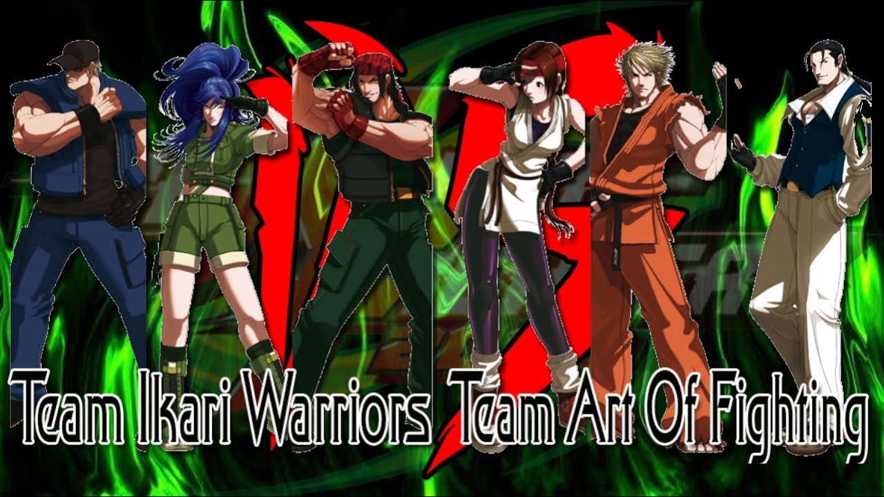 KOF 2003 - Team Ikari Warriors Vs Team Art Of Fighting | Neo ADMX - YouTube