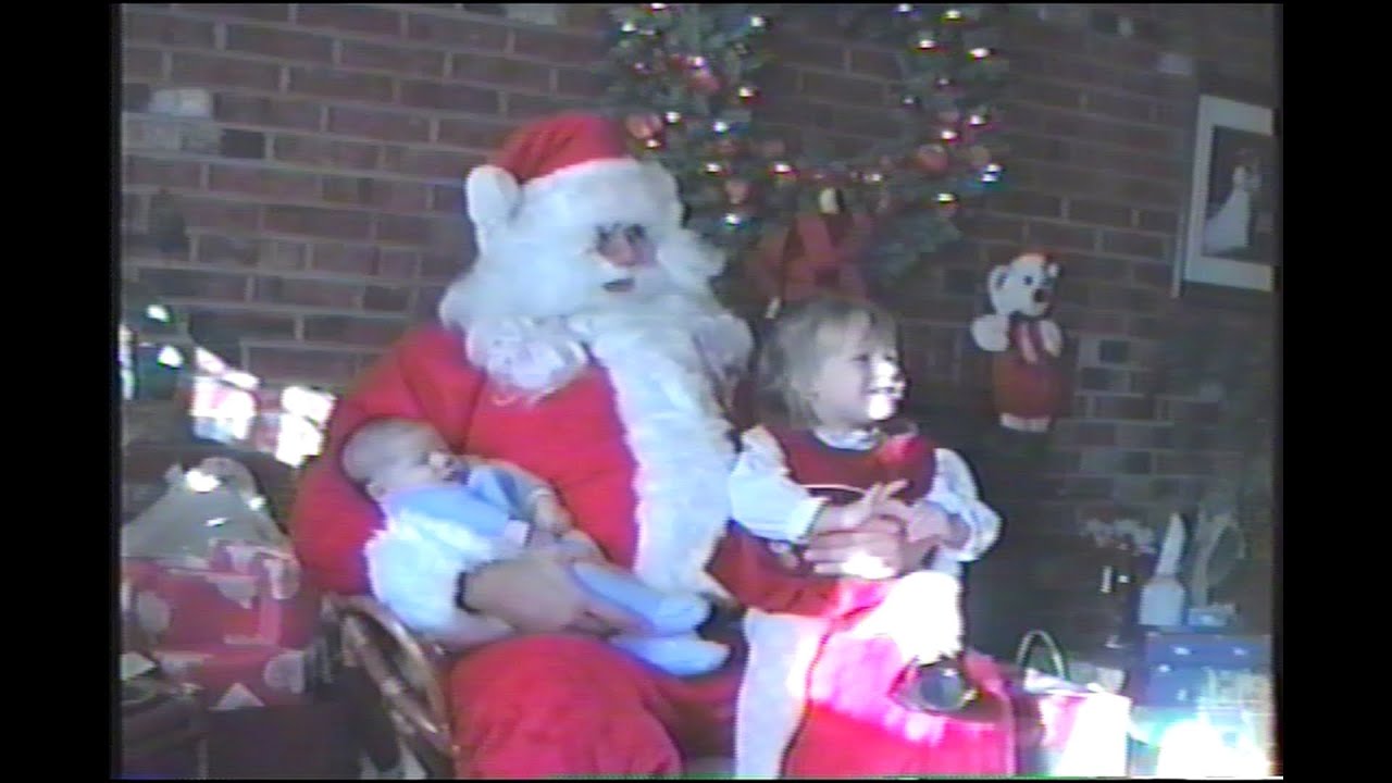 Home Videos: My First Christmas (1990 - VHS Conversion) - YouTube