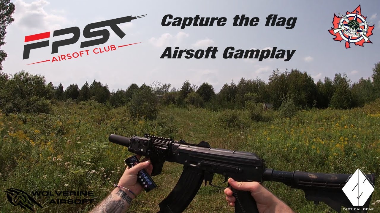 FPS Airsoft Club - Capture The Flag Airsoft Gameplay - YouTube