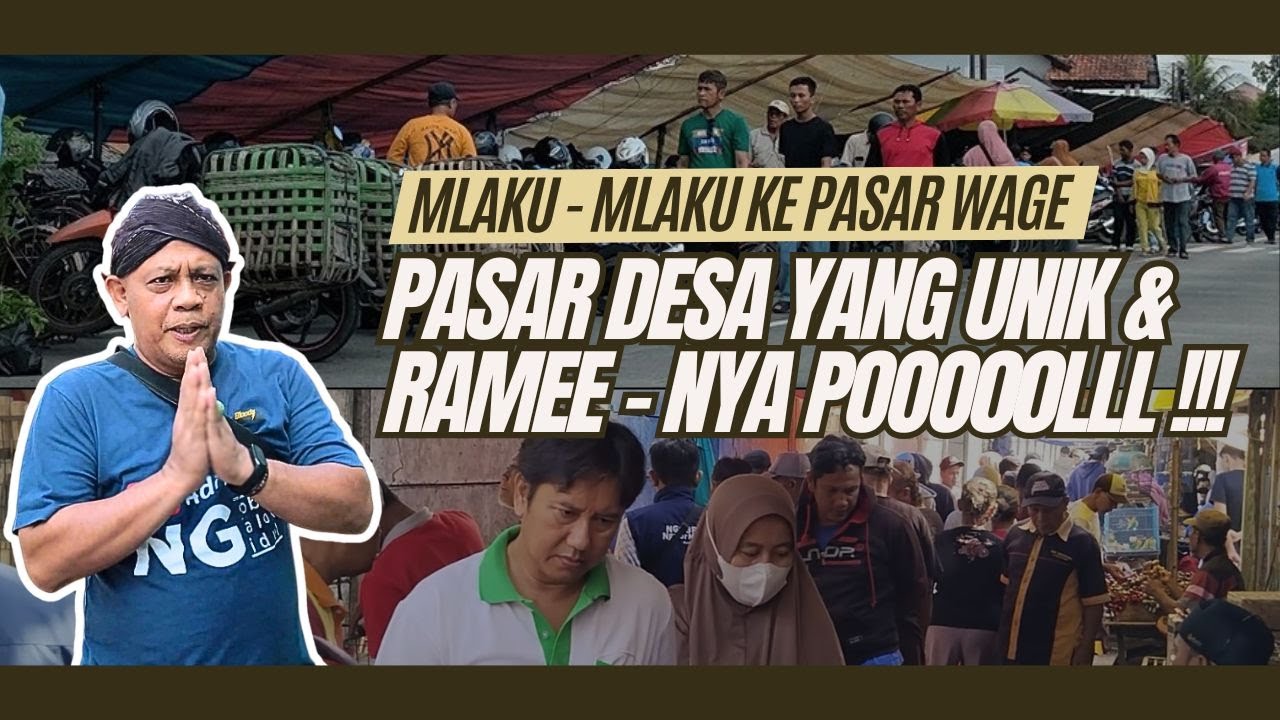 PASAR UNIK, PASAR WAGEE - YouTube