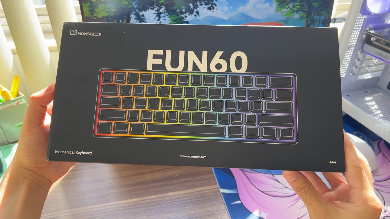 Teclado Magnético Custo Beneficio - AKKO MonsGeek FUN 60 - YouTube