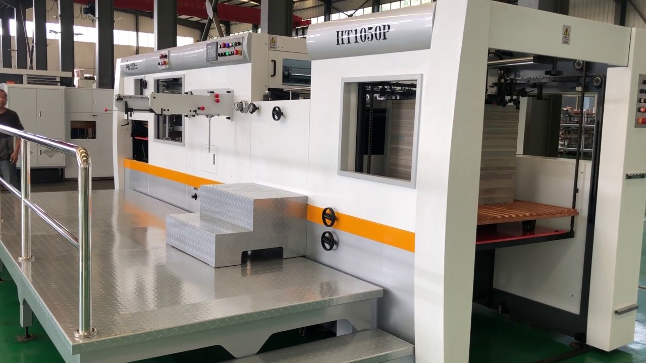 Huatai HT1050P automatic die cutting and stripping machine with ...