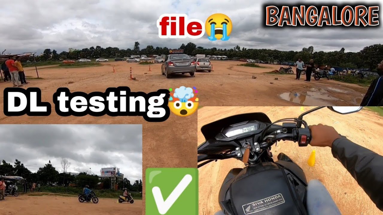 BANGALORE RTO DL DRIVING TESTING SCHOOLS😅|| CAR AND BIKE IN KR PURAM ...