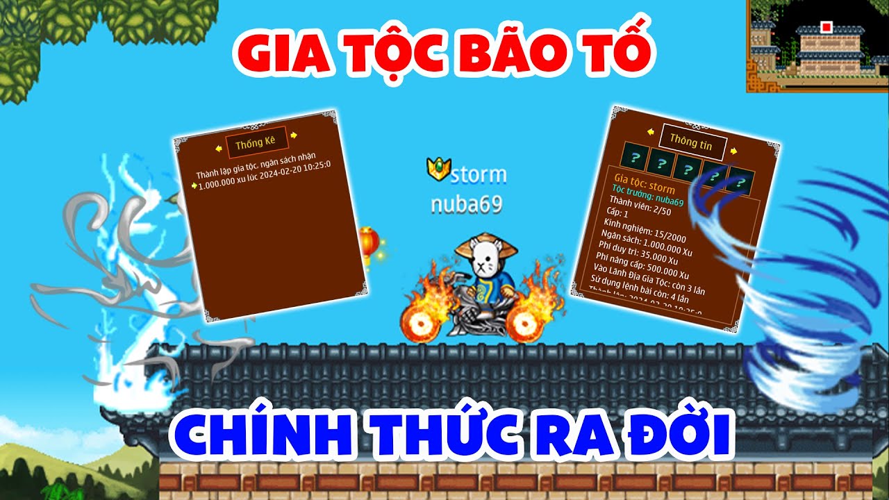 Khai Sinh Gia Tộc Bão Tố Tại SV Fukiya | Ninja School Online # ...