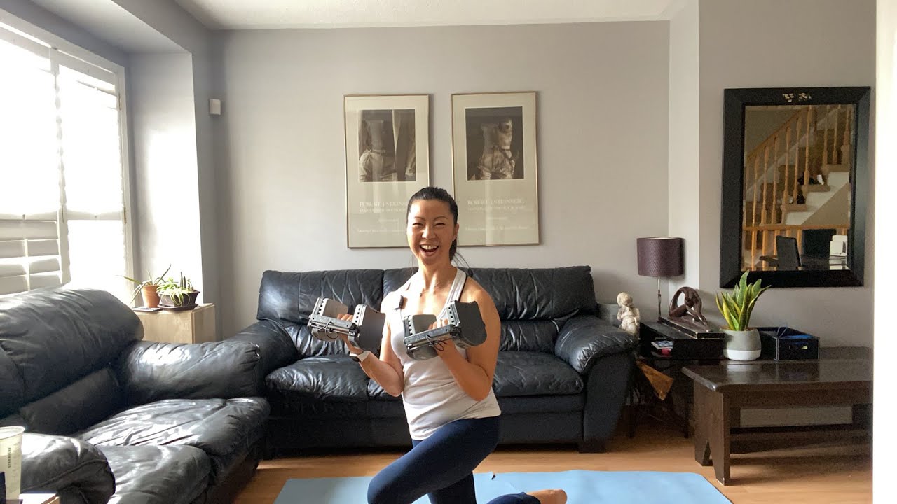 TOTALBODY Interval Workout / FTM/ Workout with Dumbbells at Home ...