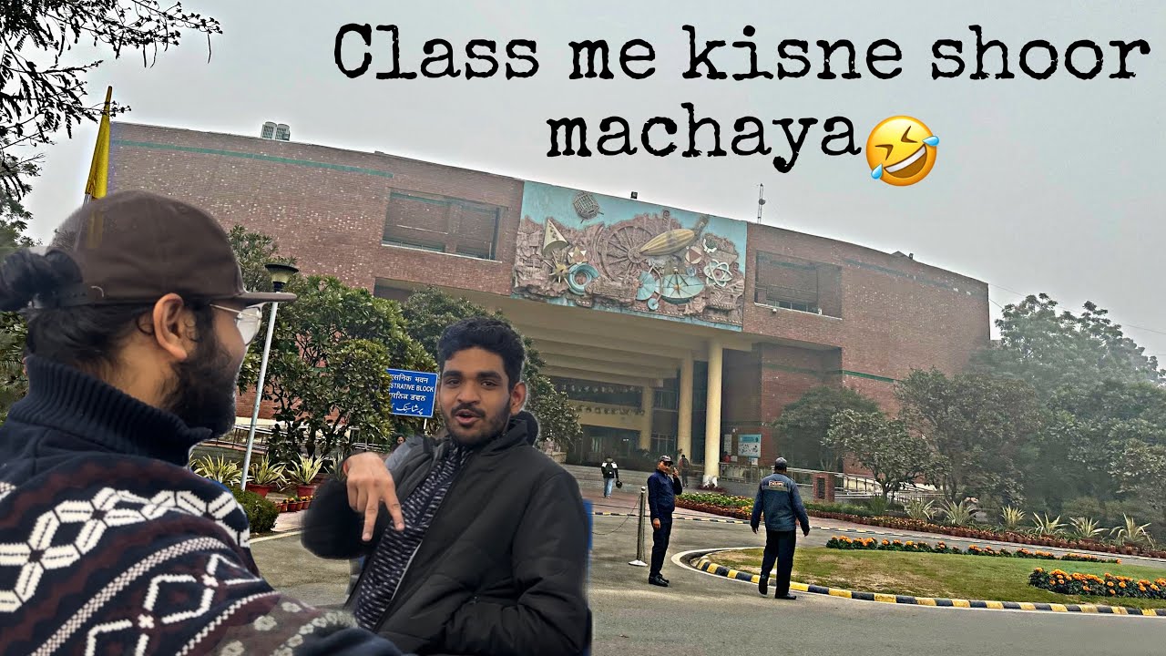 Kisne shoor machaya btaooo🤣 #viral #trending #nsut - YouTube