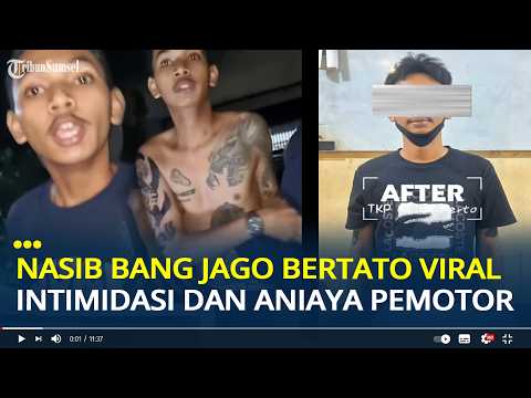 Nasib Bang Jago Bertato Viral Intimidasi hingga Aniaya Pengendara di Umbulharjo, Ditangkap Polisi