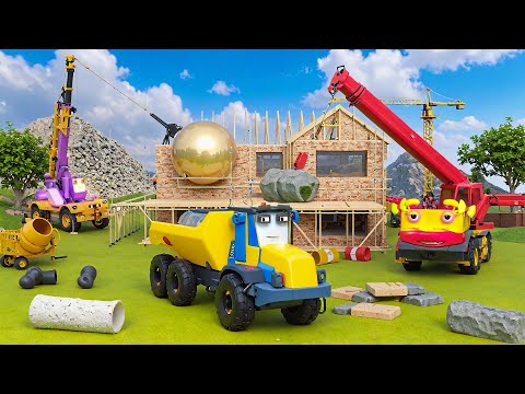 🚧 A New Helper Joins Dex and Daisy – But Something’s Not Right | Construction Vehicles 3D