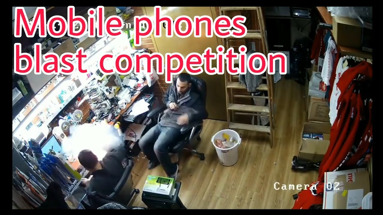 Mobile phones blast competition. - YouTube