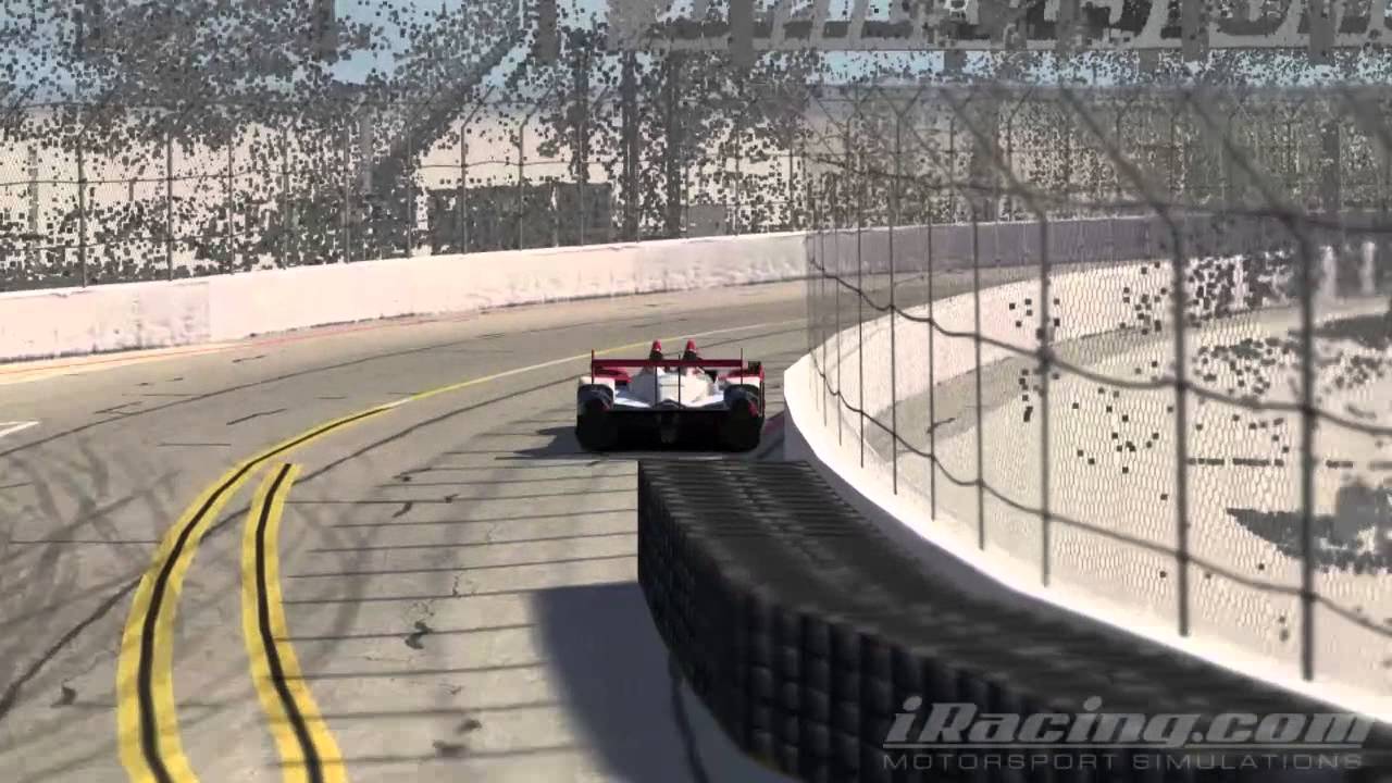 iRacing - HPD ARX-01c Hotlap at Long Beach - YouTube