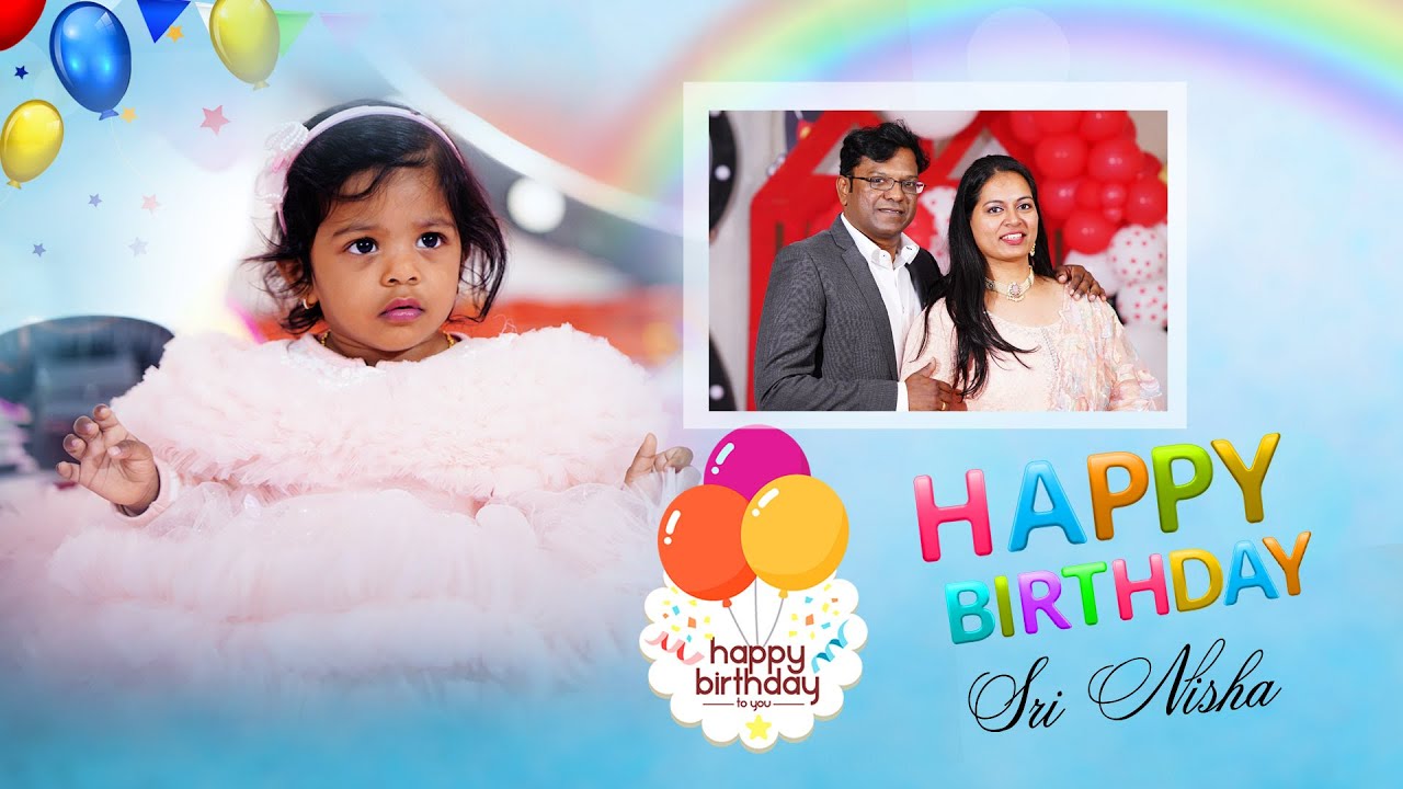 Sri Nisha 1st Birthday Celebration || SONU PHOTOGRAPHY || Best ...