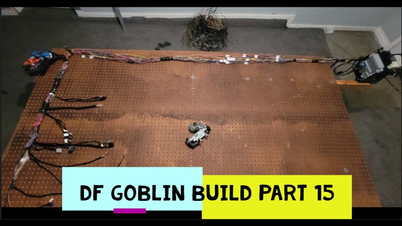 DF Goblin Build Part 15 Wiring Harness Part 6 - YouTube