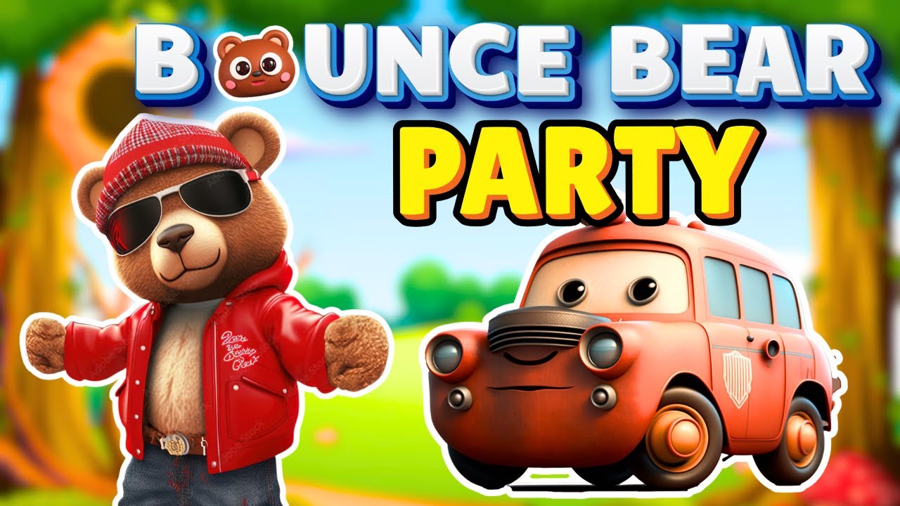 Bounce Bounce Bouncy Bear | Fun Dance Song and Sing Along For Kids ...