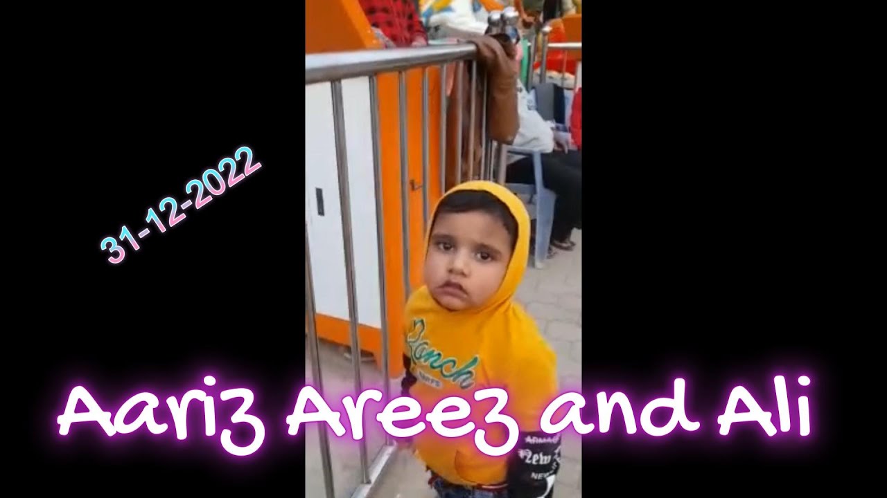 Aariz Areez and Ali | Kids Fun Time | Rides - YouTube