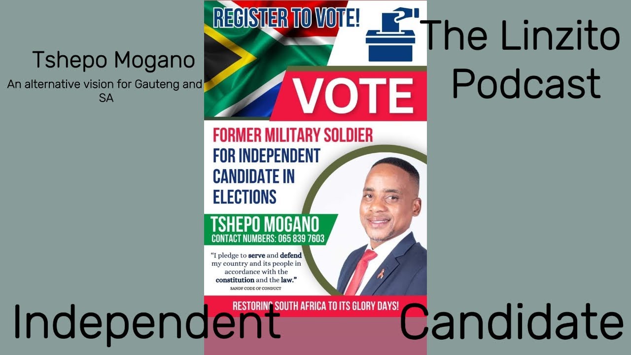 Candidate Tshepo Mogano on the Linzito Podcast: An Alternative Vision ...