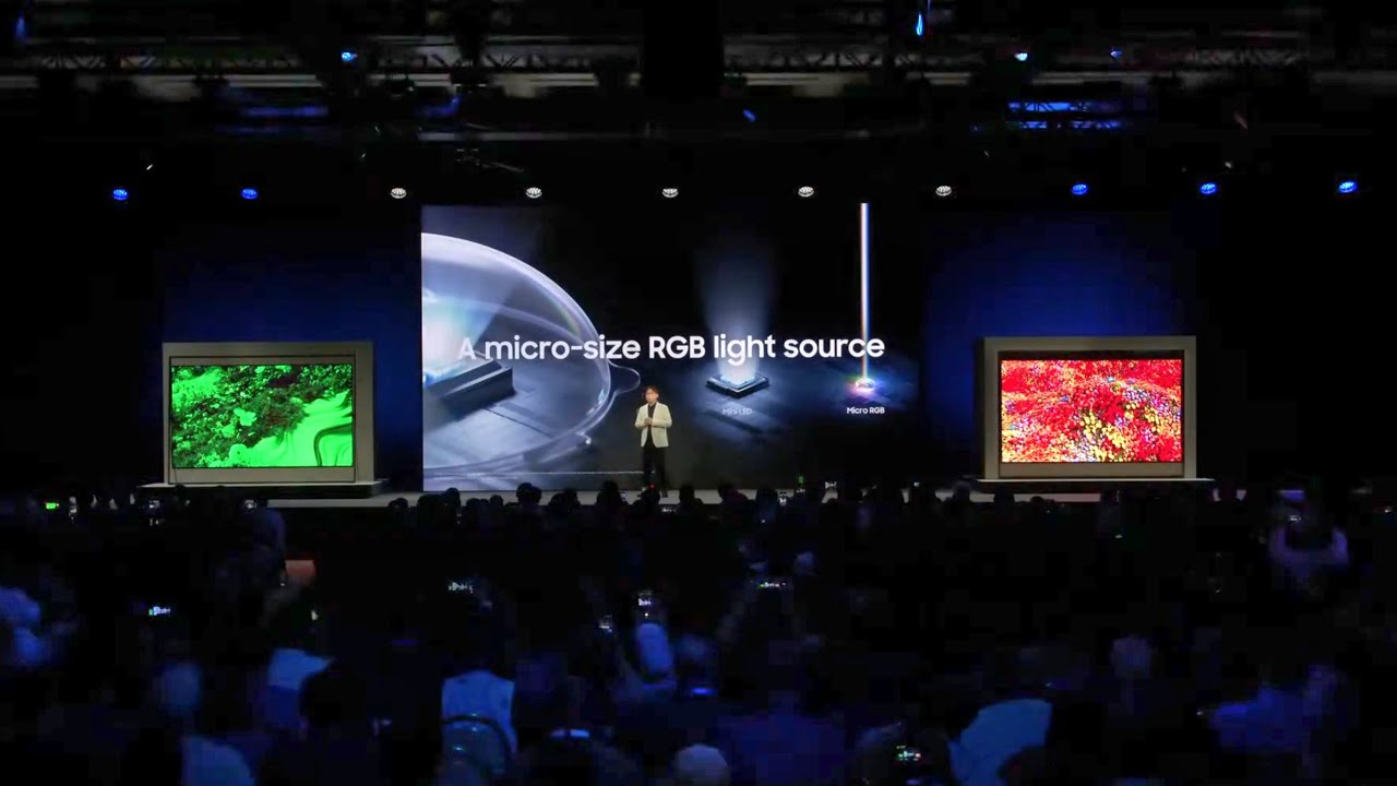 Samsung Unveils Massive 130 Inch Micro RGB TV at CES 2026 - YouTube