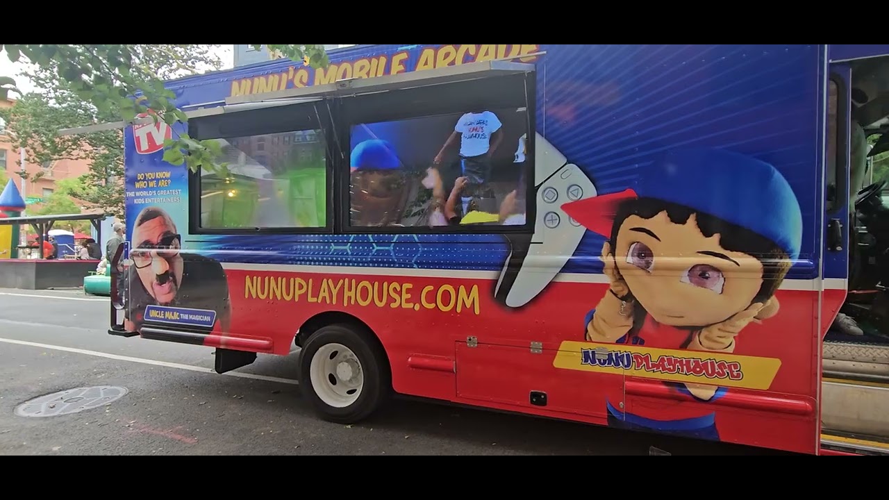 Mobile Arcade and Gaming Bus Rentals for Kids' Birthday Parties in New ...