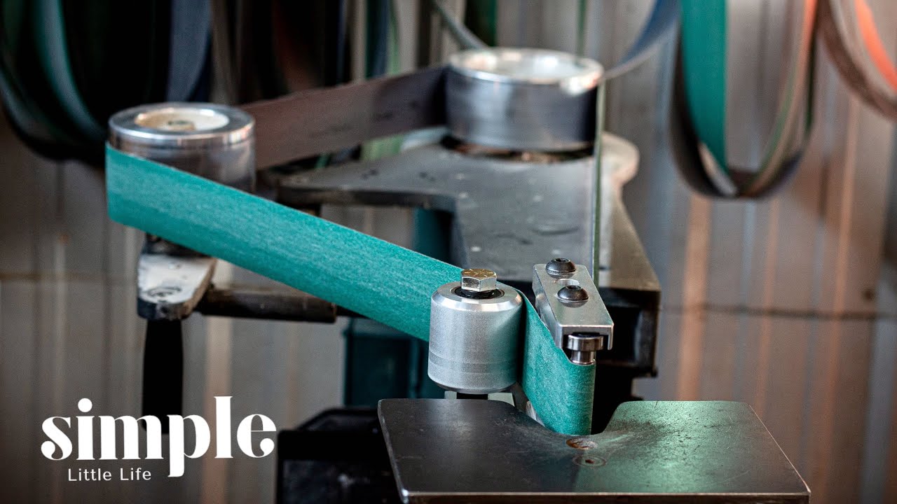 2X72 Belt grinder small wheel modification - YouTube