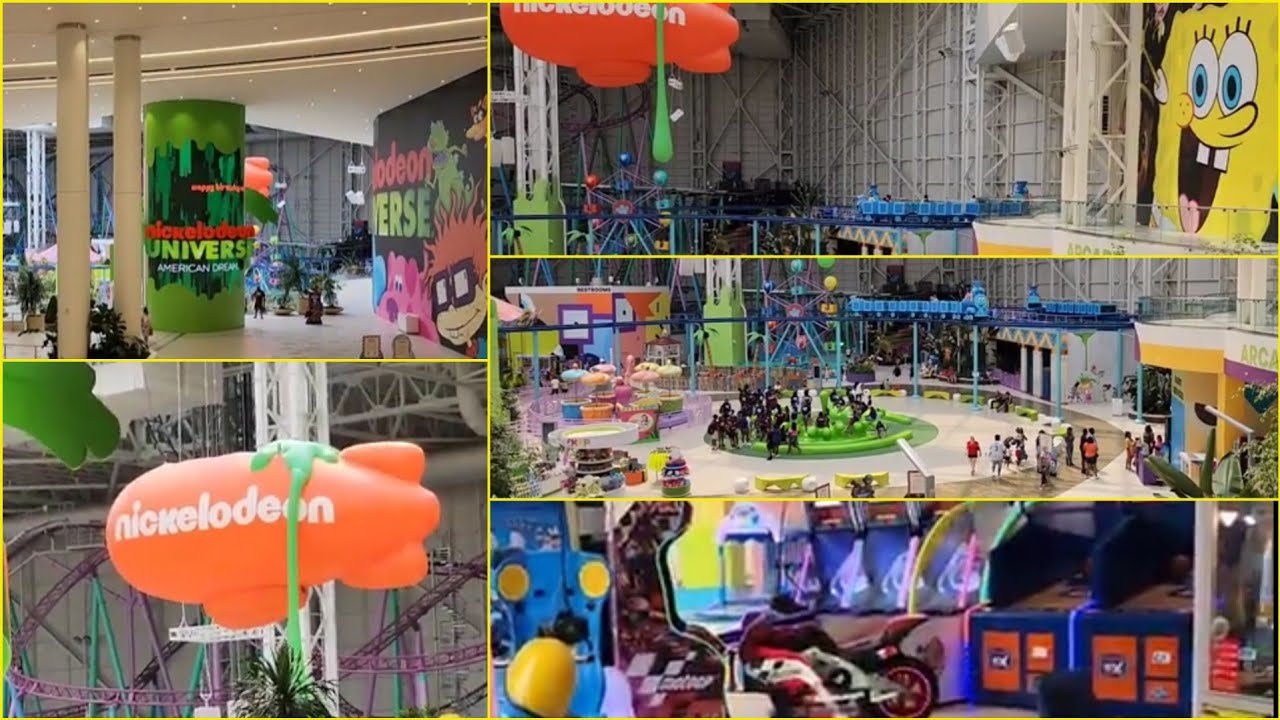 American Dream Mall | Part 5 | Dia Explores | Water Park | Nickelodeon ...